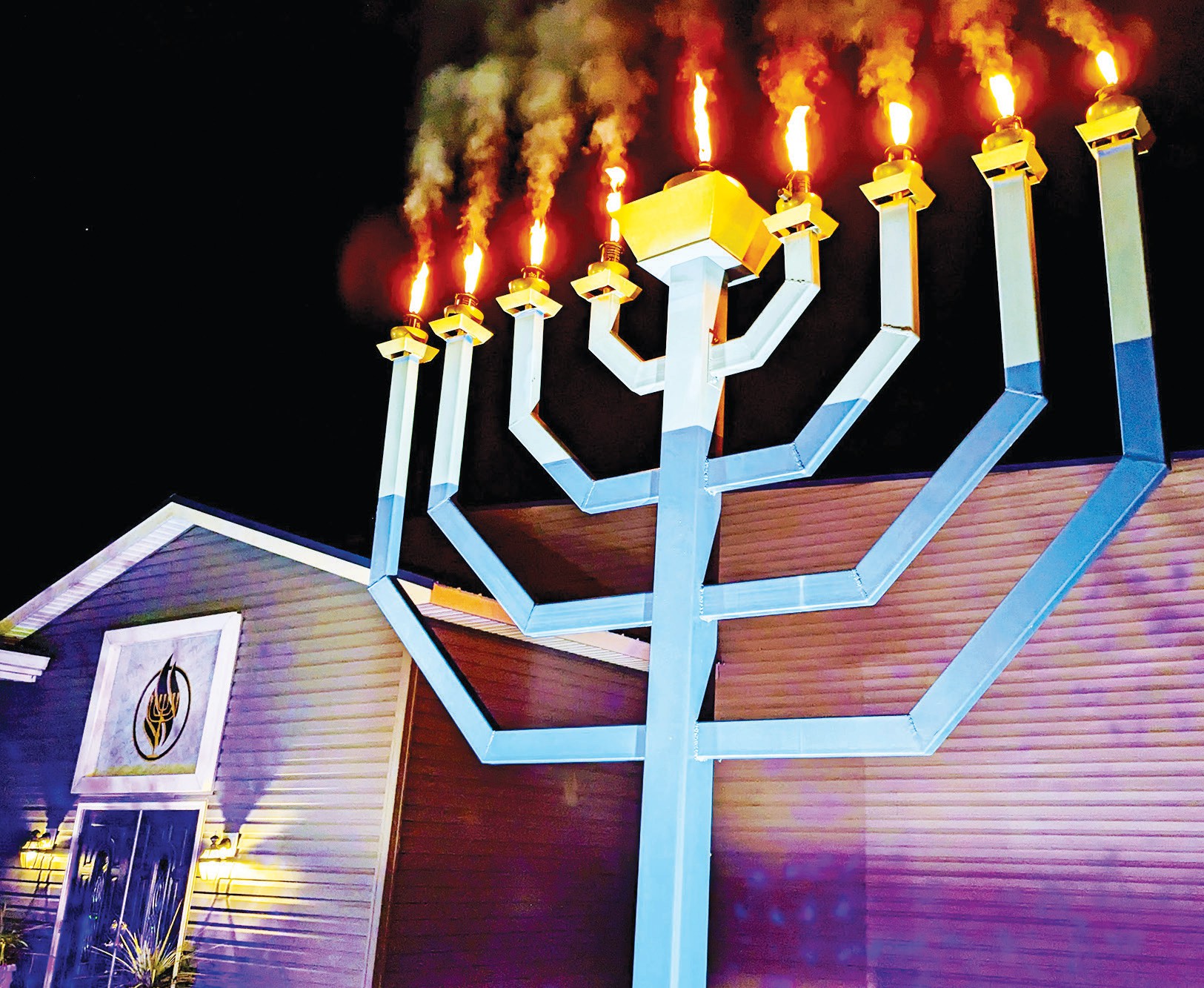 North Main Menorah - The Courier-Record
